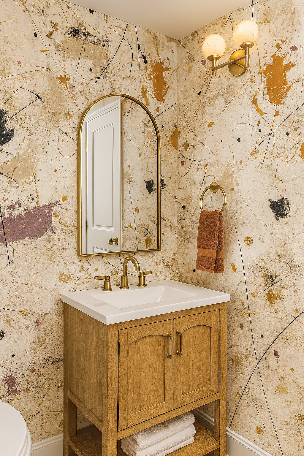 Studio Spatter Wallpaper – Canvas & Ivy