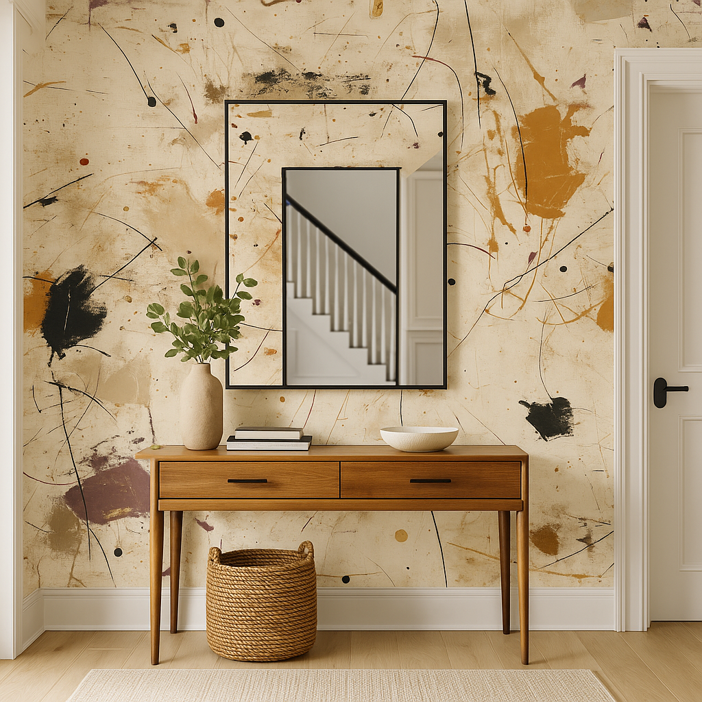 Studio Spatter Wallpaper – Canvas & Ivy