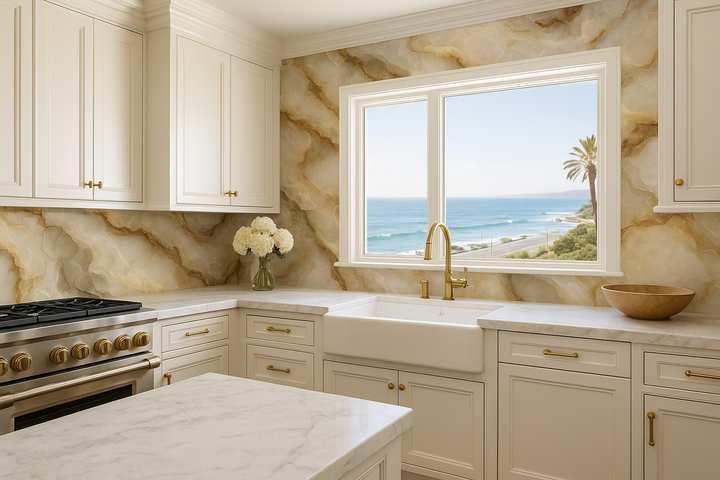 Marble Crust Wallpaper – Canvas & Ivy