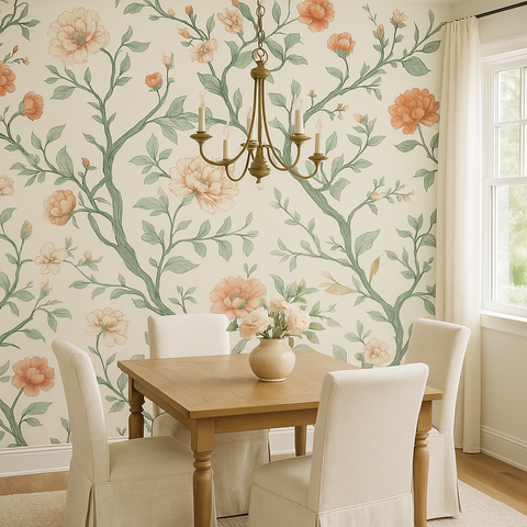 Garden Muse Wallpaper – Canvas & Ivy