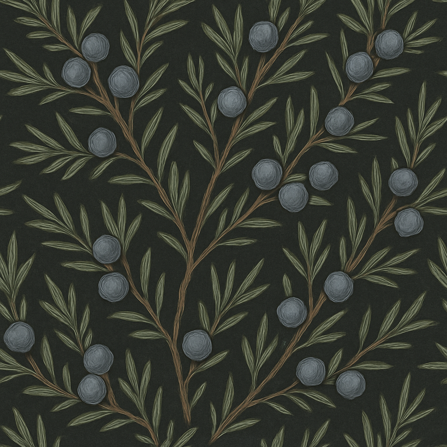 Woodland Juniper Wallpaper – Canvas & Ivy
