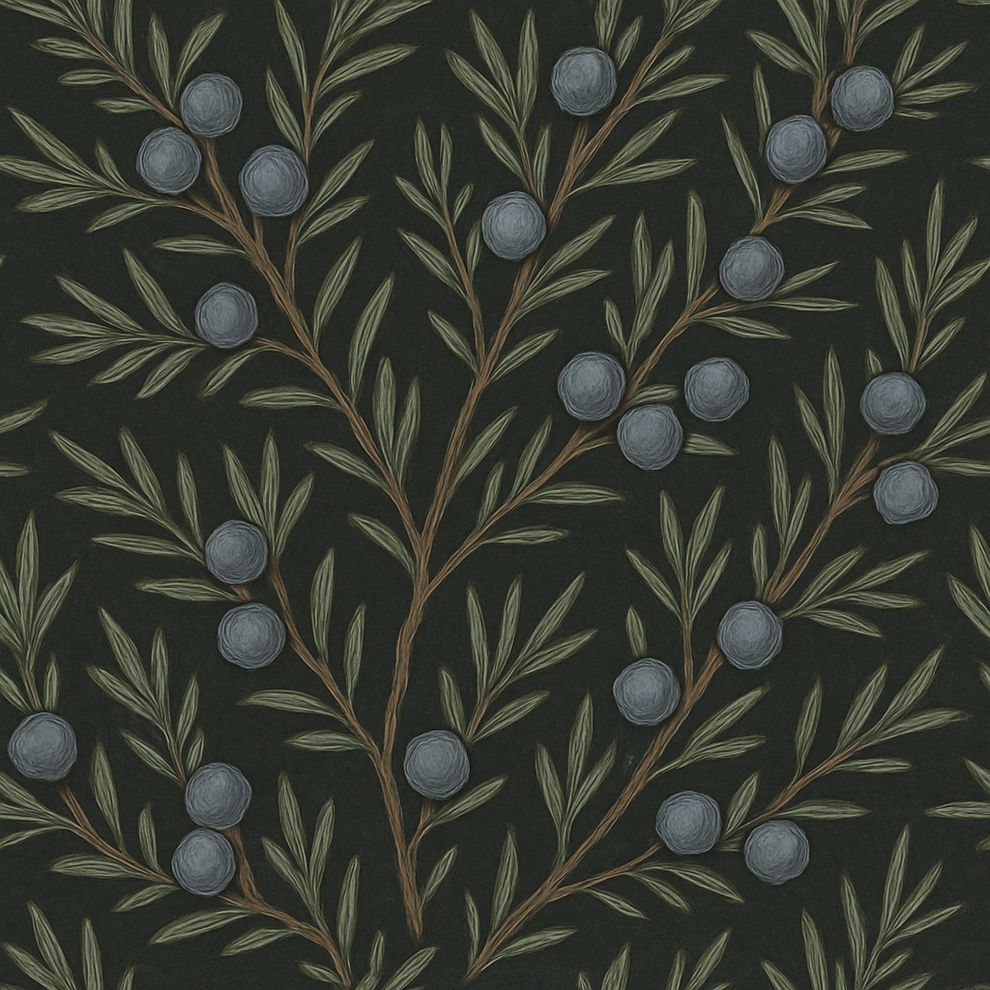 Woodland Juniper Wallpaper – Canvas & Ivy