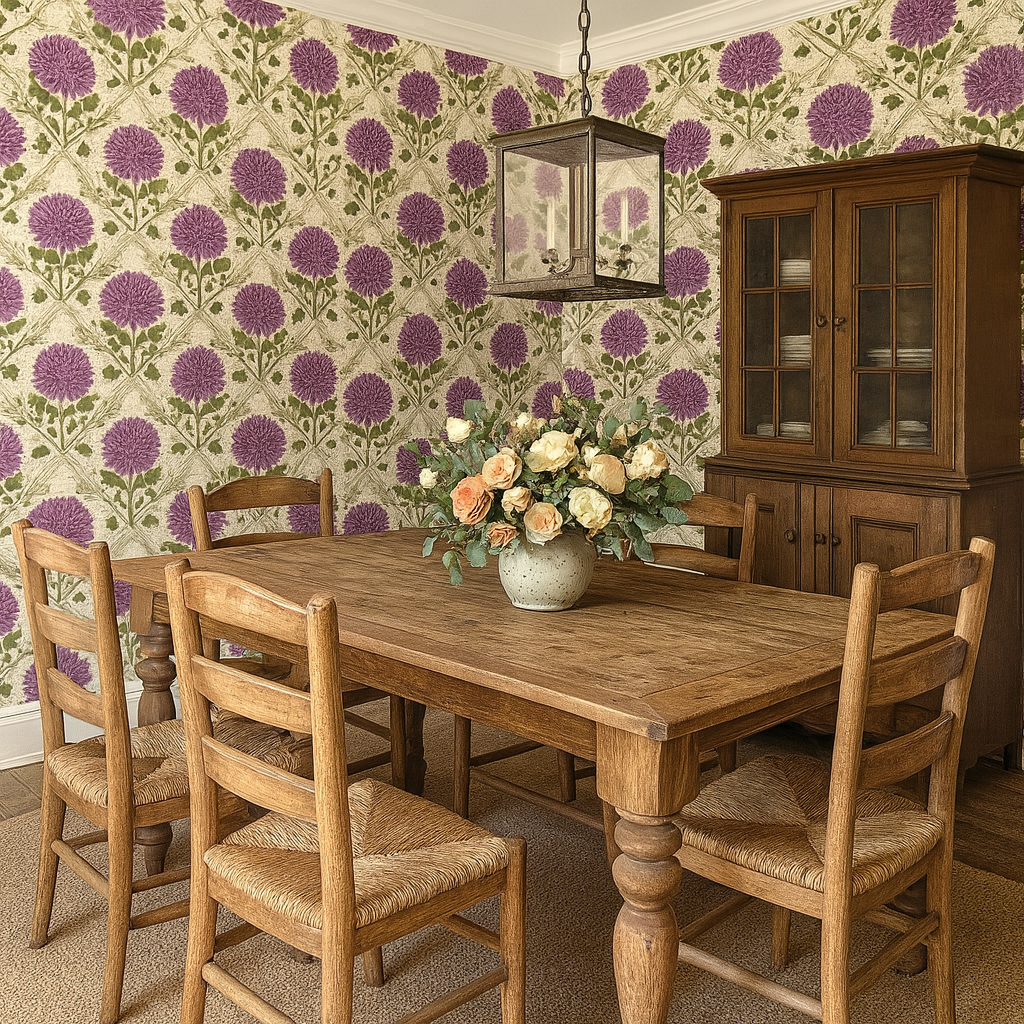 Clover Carousel Wallpaper – Canvas & Ivy