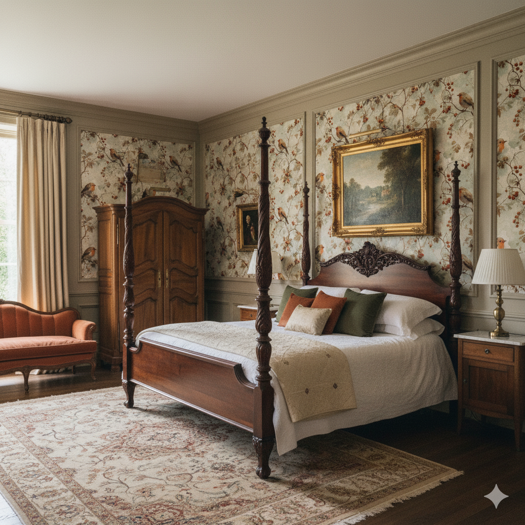 Hawthorn Hollow Wallpaper – Canvas & Ivy