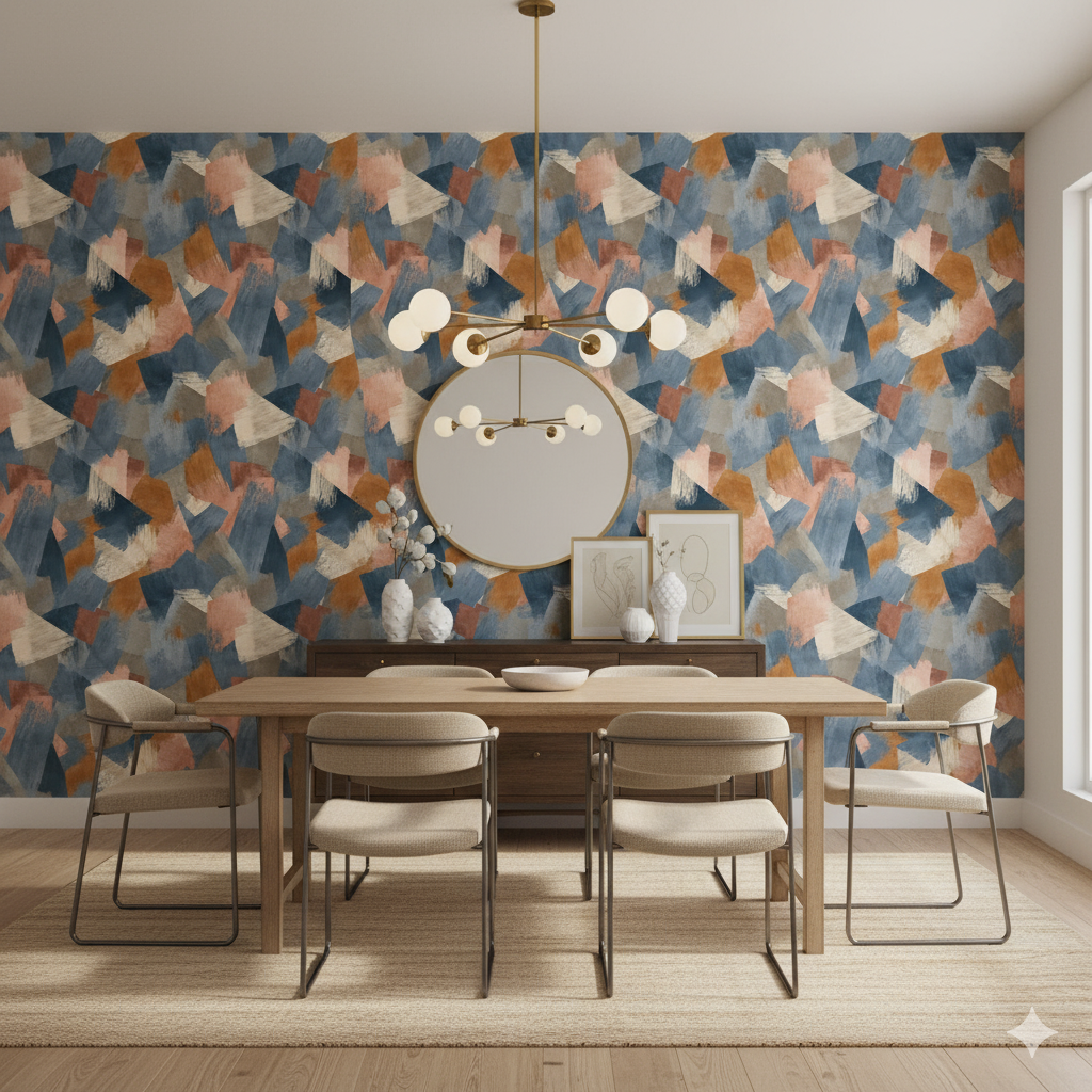 Blue Forge Wallpaper – Canvas & Ivy