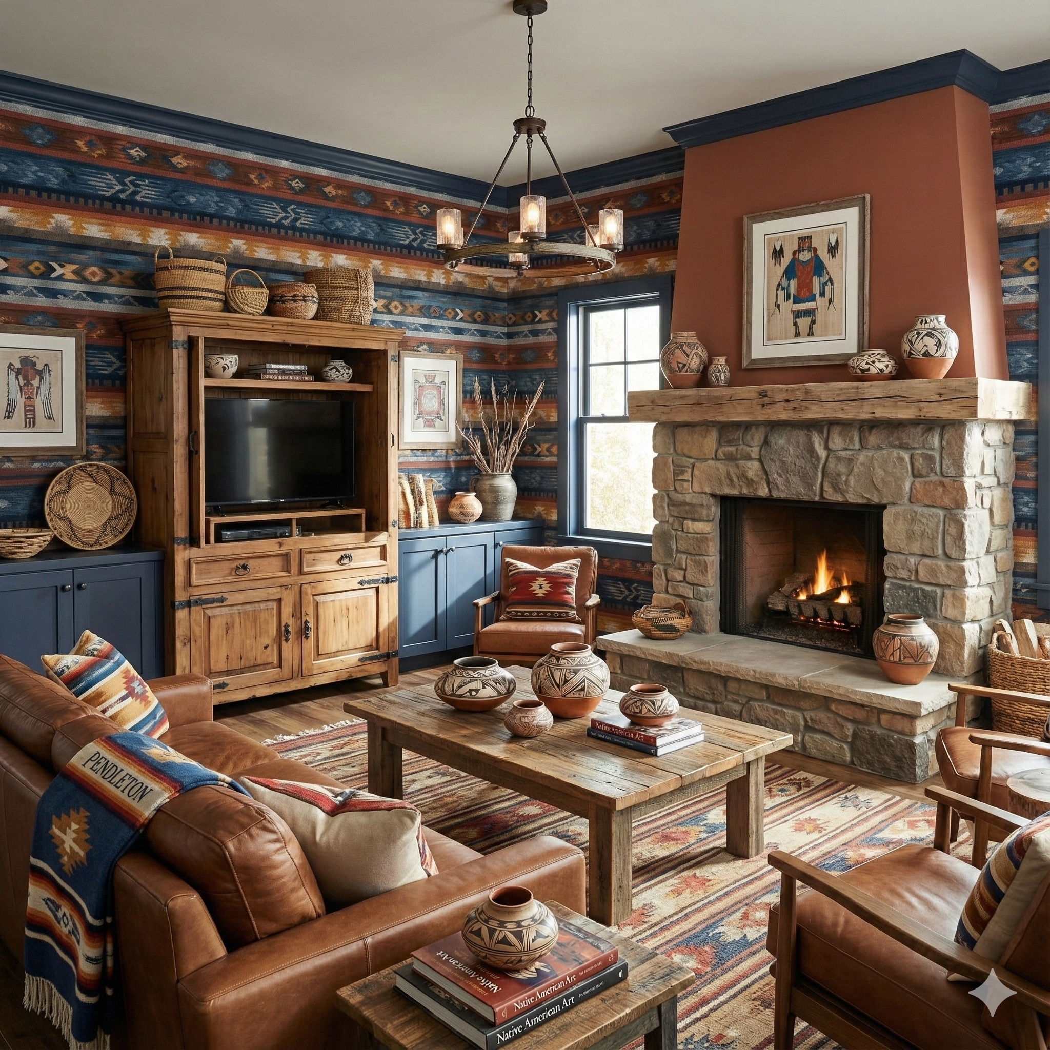 Pendleton Skyline Wallpaper – Canvas & Ivy