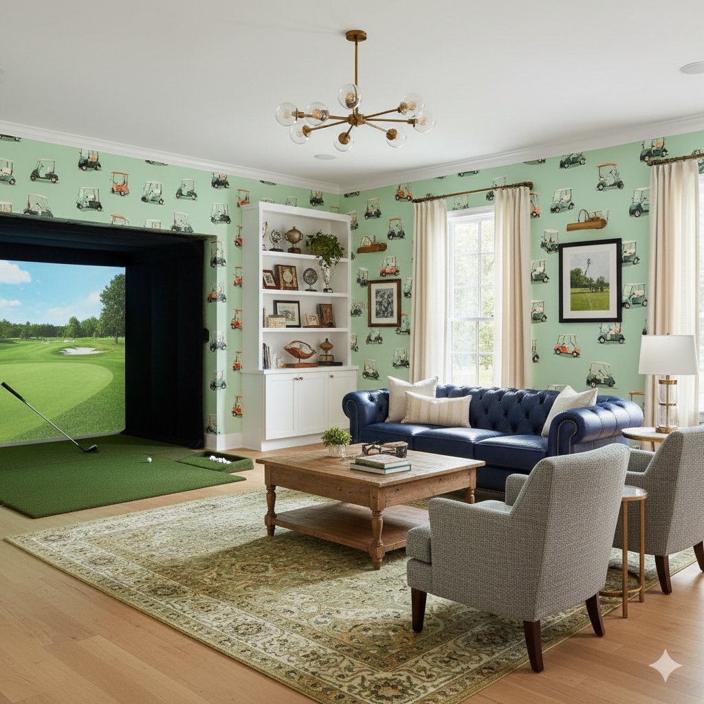 Clubhouse Run Wallpaper – Canvas & Ivy