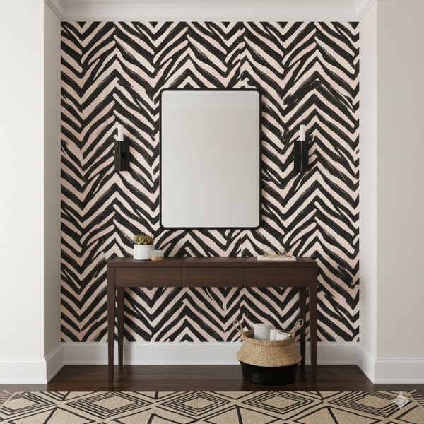 Sable Current Wallpaper – Canvas & Ivy
