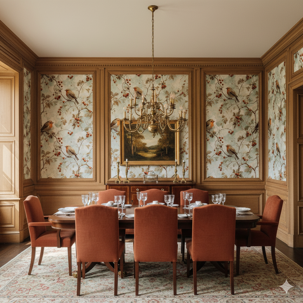 Hawthorn Hollow Wallpaper – Canvas & Ivy