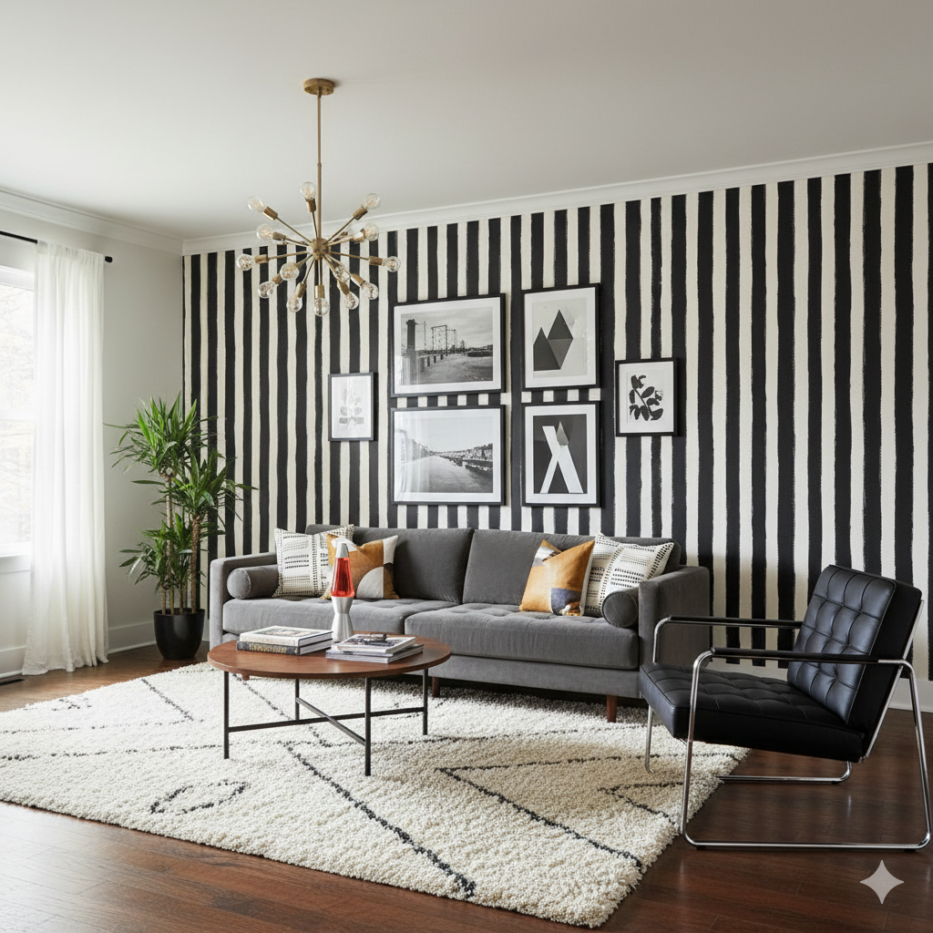 Cortez Stripe Wallpaper – Canvas & Ivy
