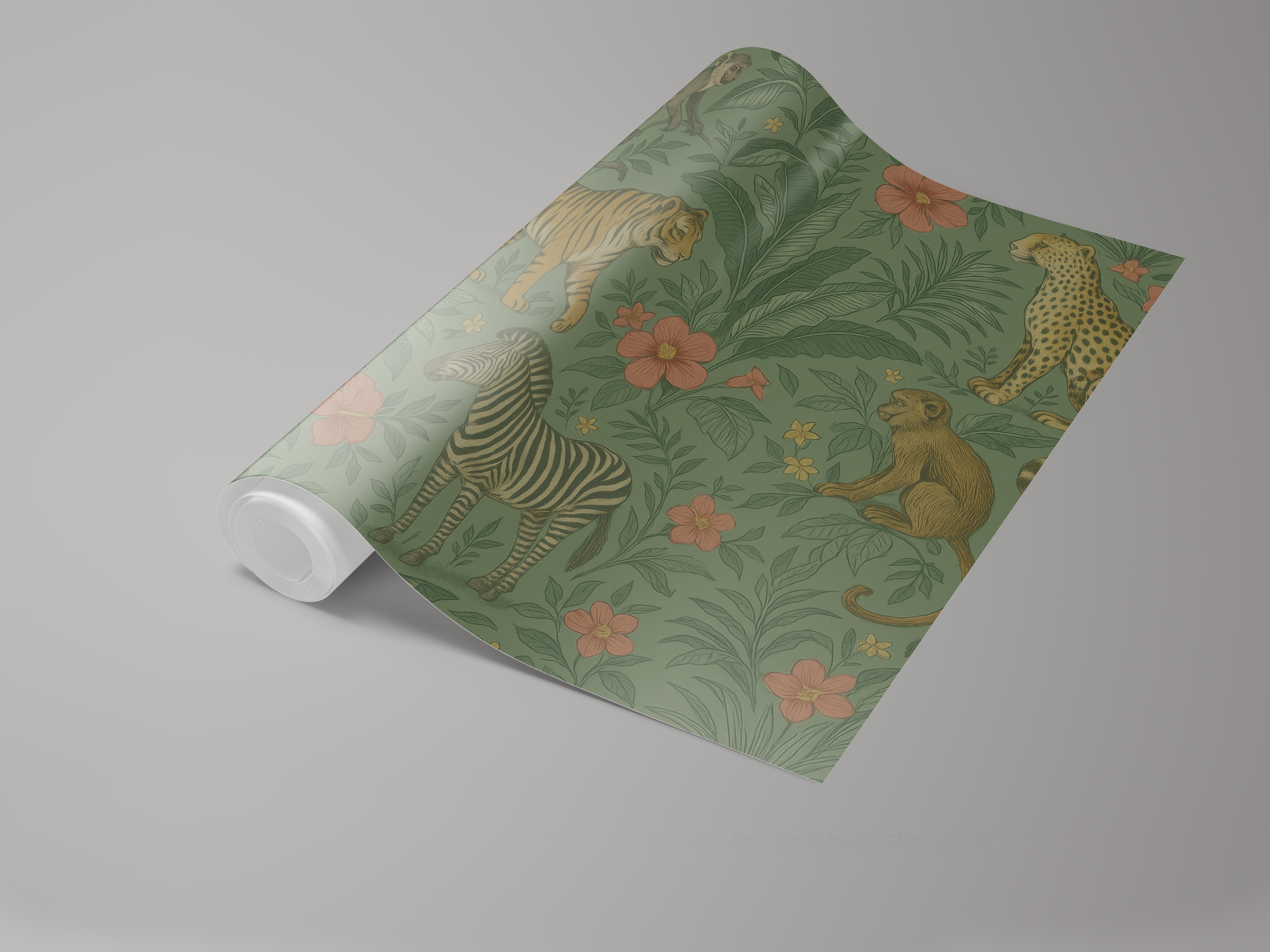 Jungle Fables Wallpaper – Canvas & Ivy
