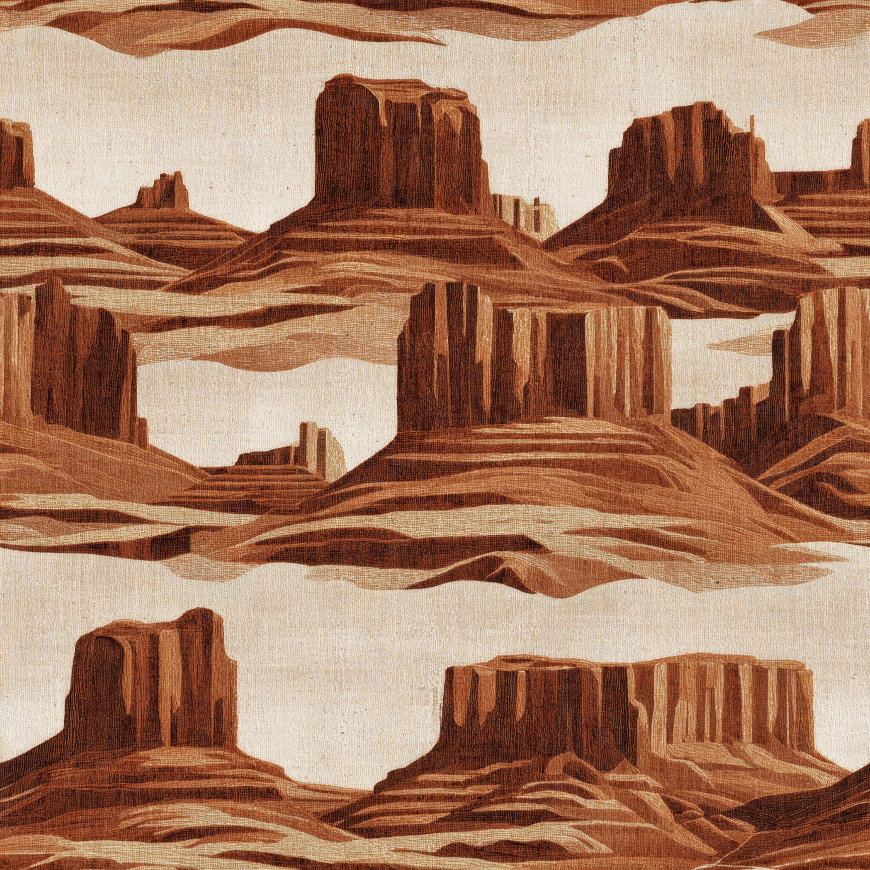 Mesa Textile Horizon Wallpaper – Canvas & Ivy