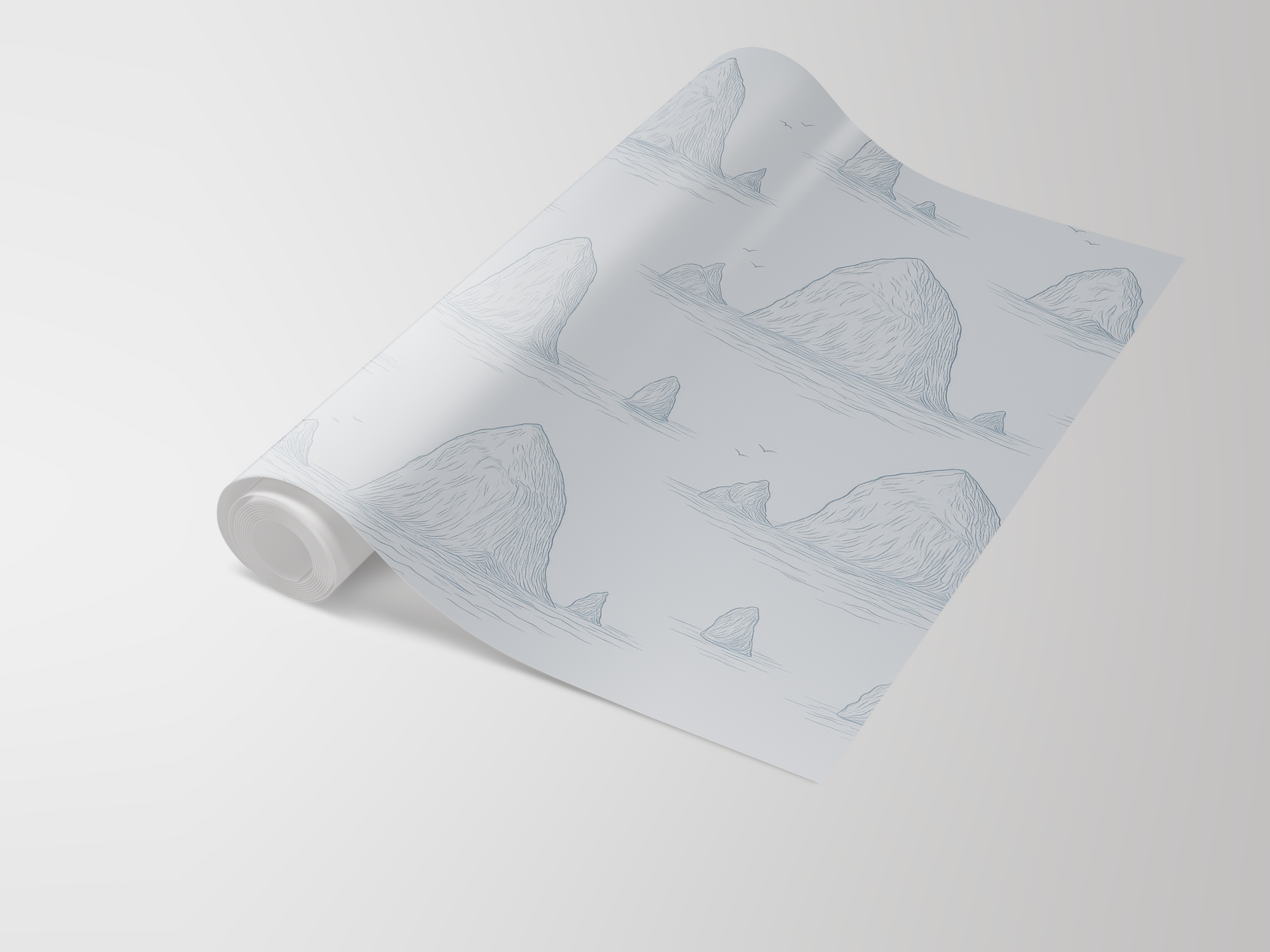 Haystack Rock Wallpaper – Canvas & Ivy