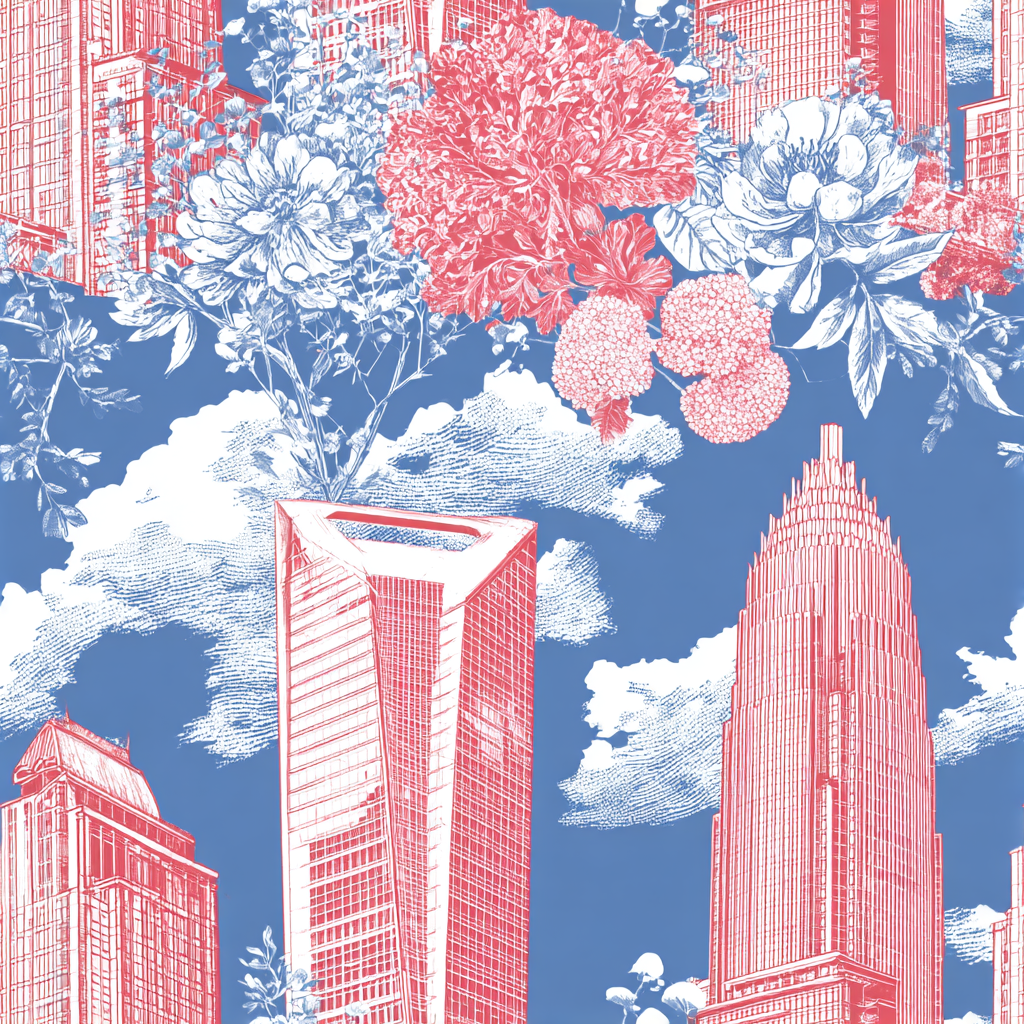 Uptown Jubilee Wallpaper – Canvas & Ivy