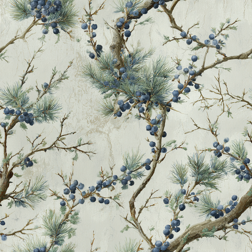 Juniper Branches Wallpaper – Canvas & Ivy