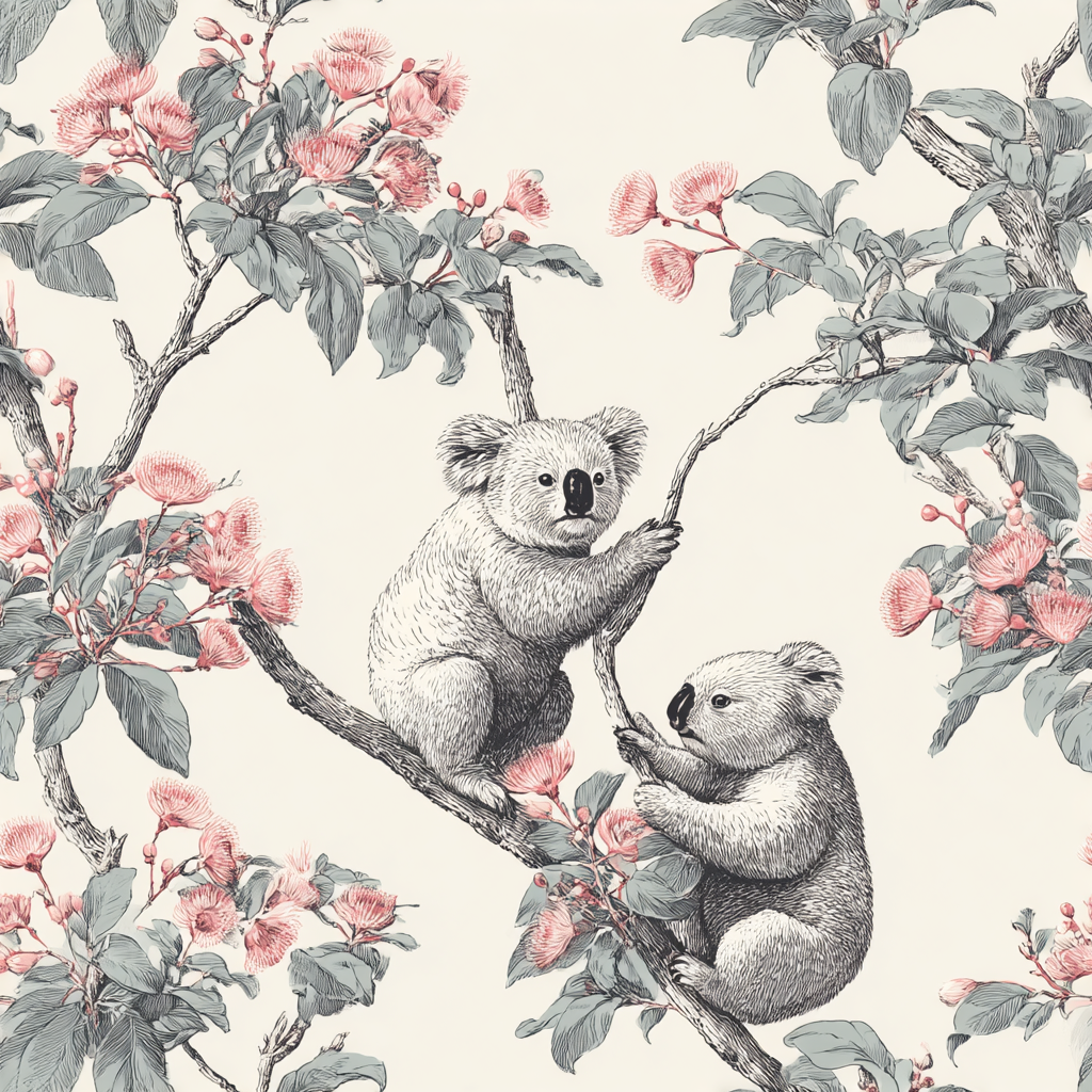 Gumtree Companions Wallpaper – Canvas & Ivy