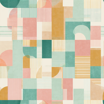 Palm Springs Mosaic Wallpaper – Canvas & Ivy
