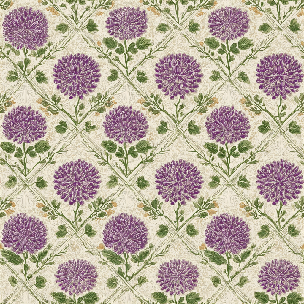 Clover Carousel Wallpaper – Canvas & Ivy