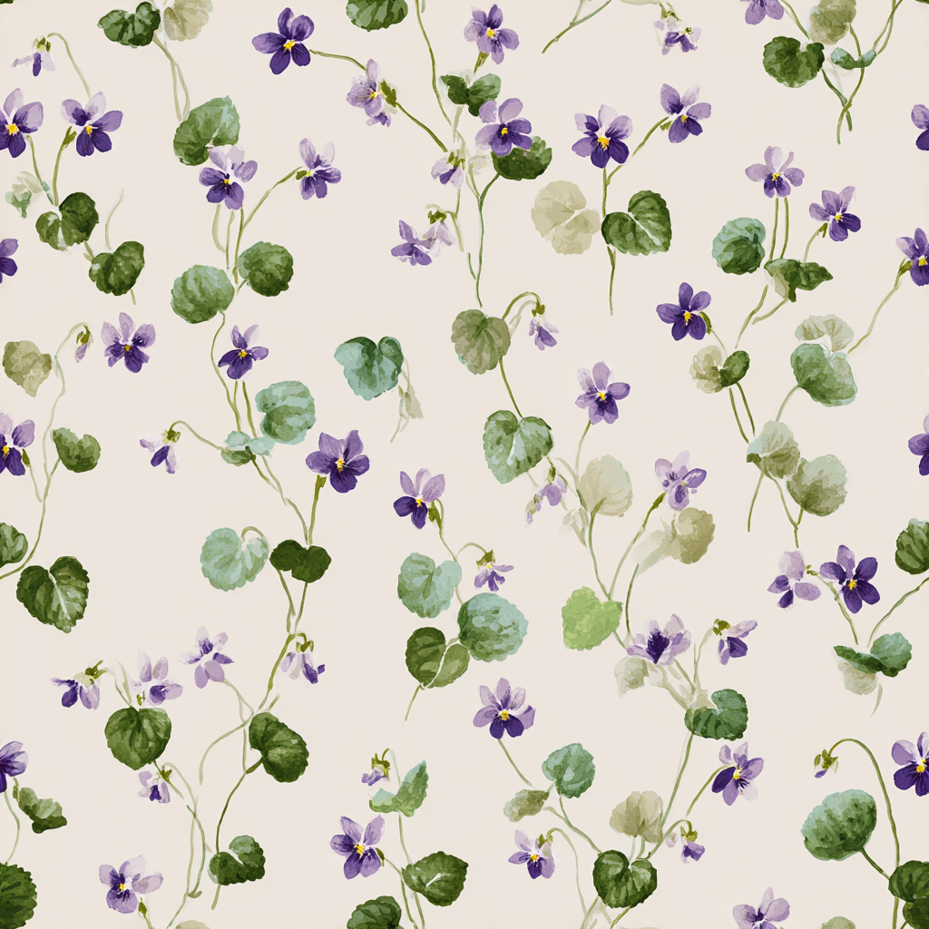 Violet Waltz Wallpaper – Canvas & Ivy