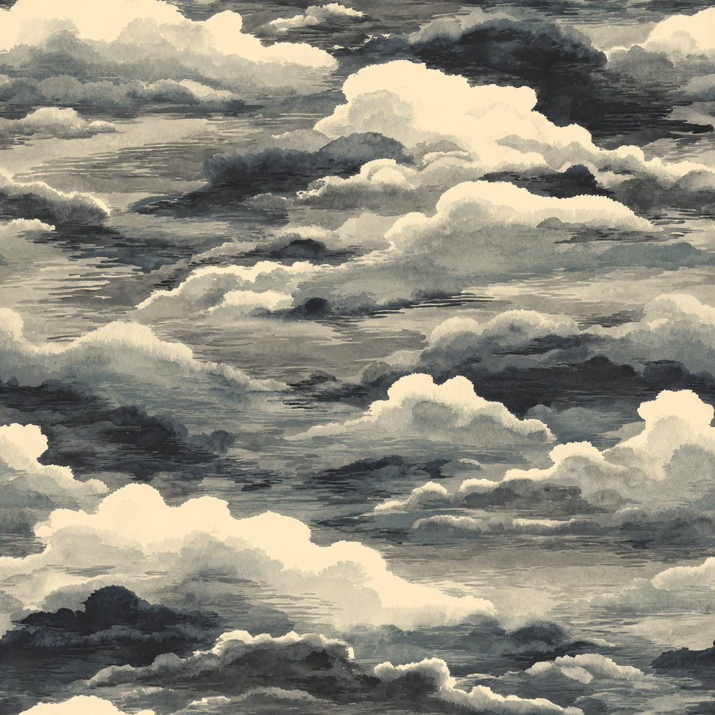 Tempest Horizon Wallpaper – Canvas & Ivy