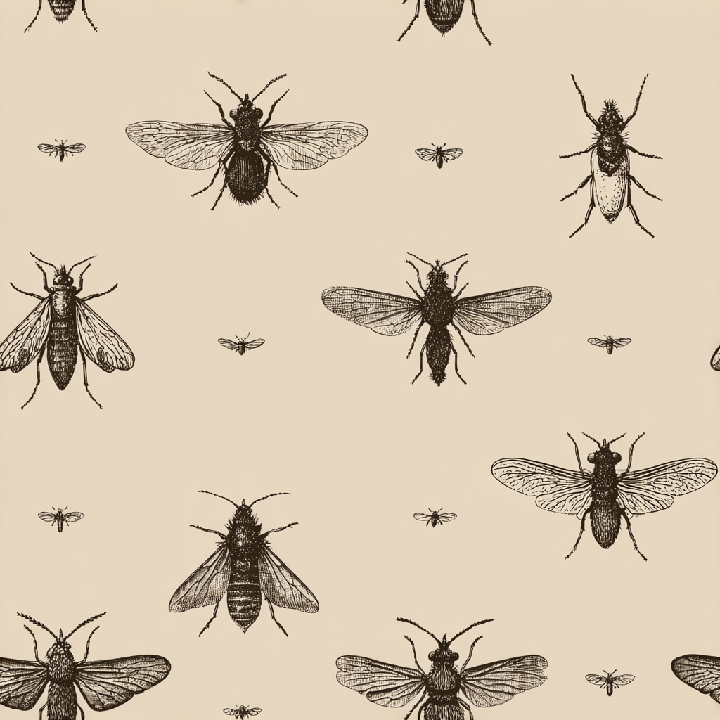 Entomologist’s Archivum Wallpaper – Canvas & Ivy